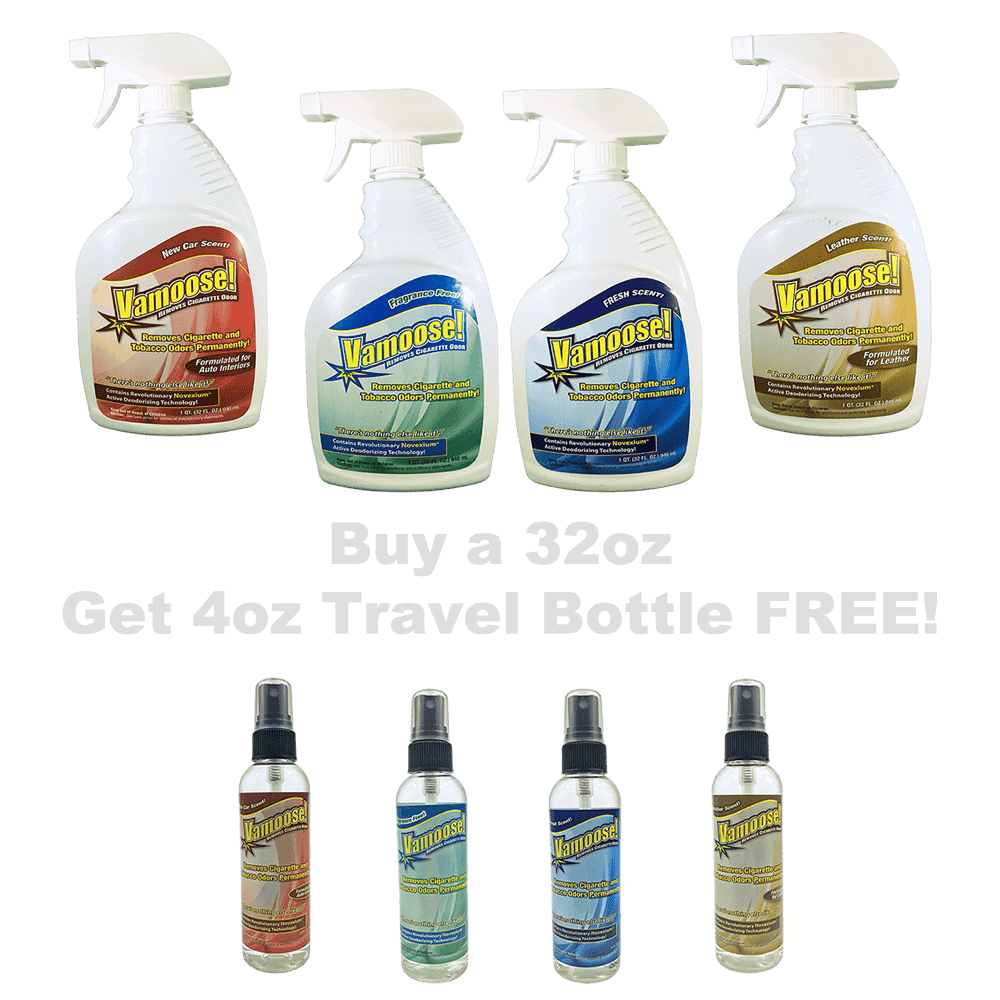 Cigarette Odor Remover Spray - Vamoose Products